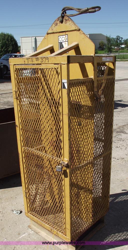 Oxygen and acetylene tank cage in Columbia, MO | Item A9445 sold ...