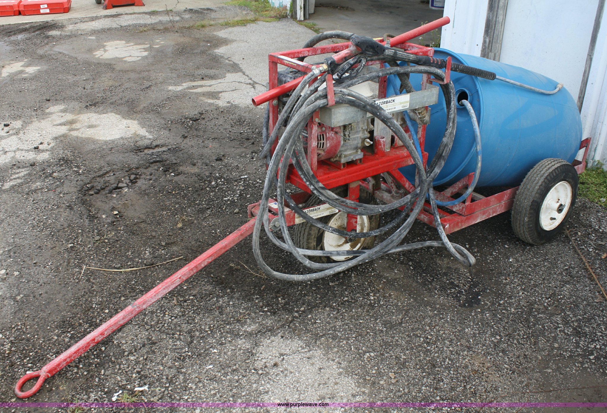 Razorback concrete curing wagon in Tonganoxie, KS | Item A9059 sold ...