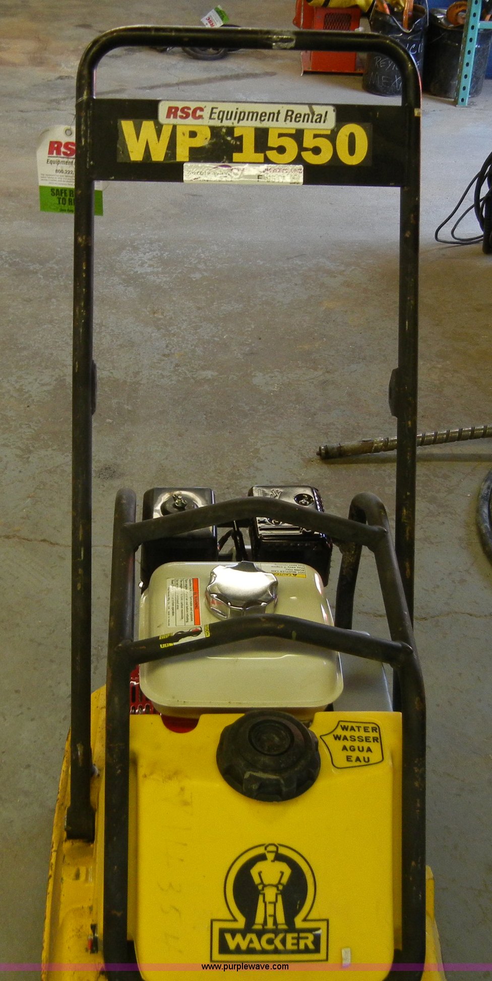 Wacker WP 1550 AW packer in Cheyenne, WY | Item F9517 sold | Purple Wave