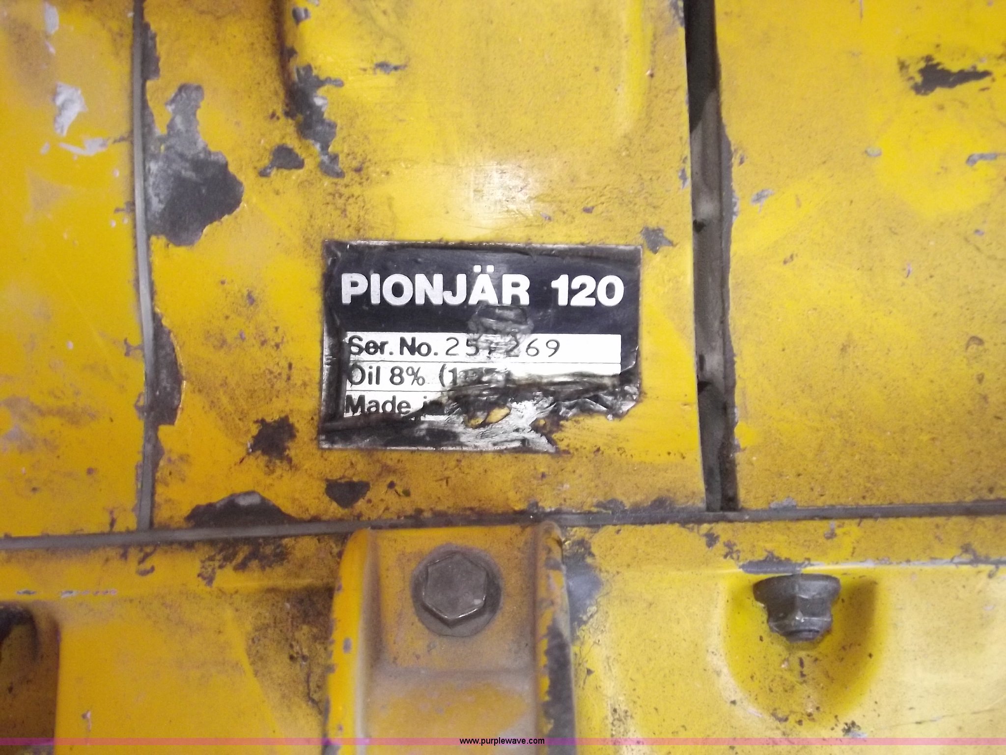 Atlas Copco Pionjar 120 rock drill in Roca, NE | Item G9261 sold ...