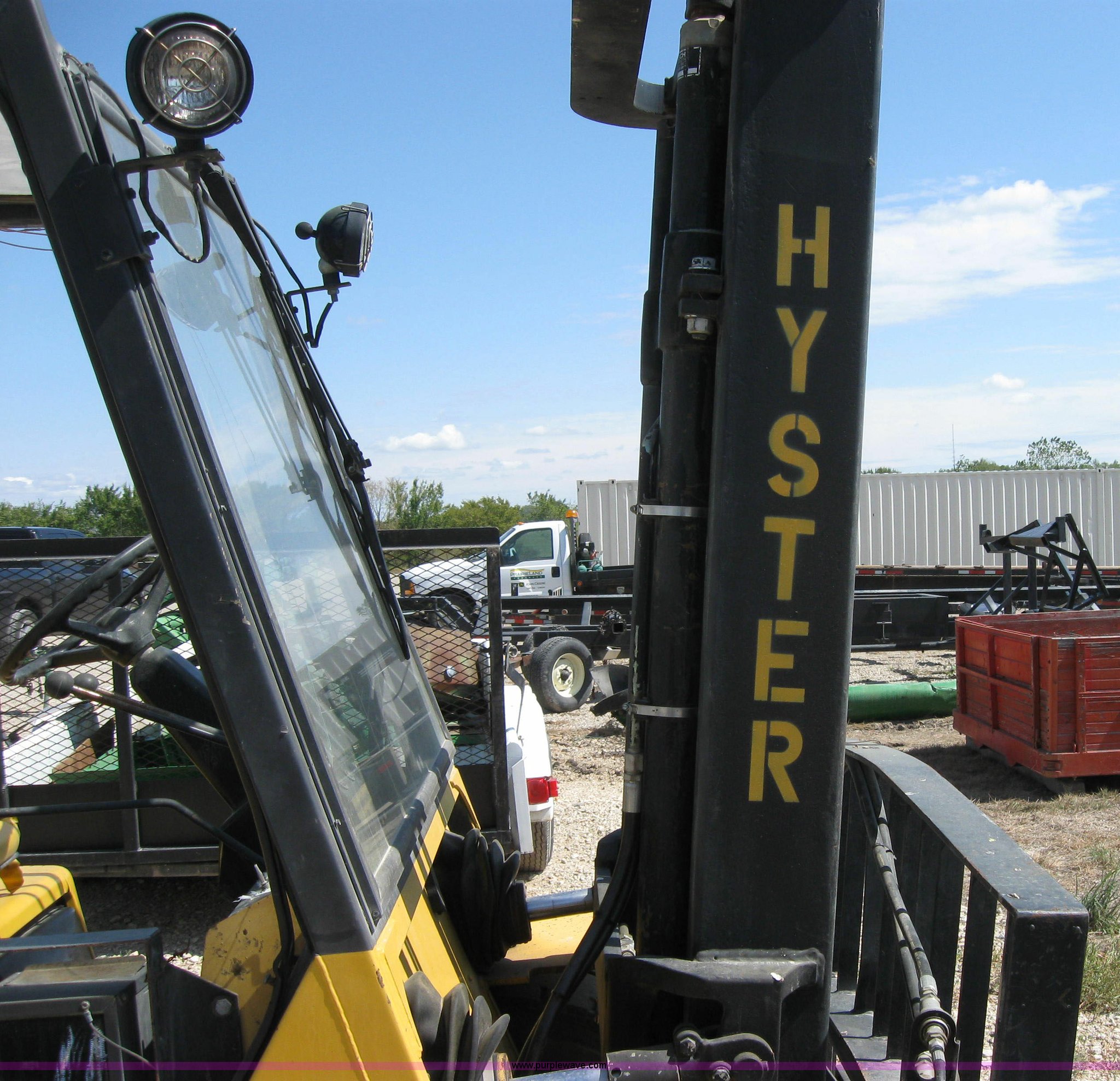 Hyster H100XL forklift in Emporia, KS | Item A5168 sold | Purple Wave
