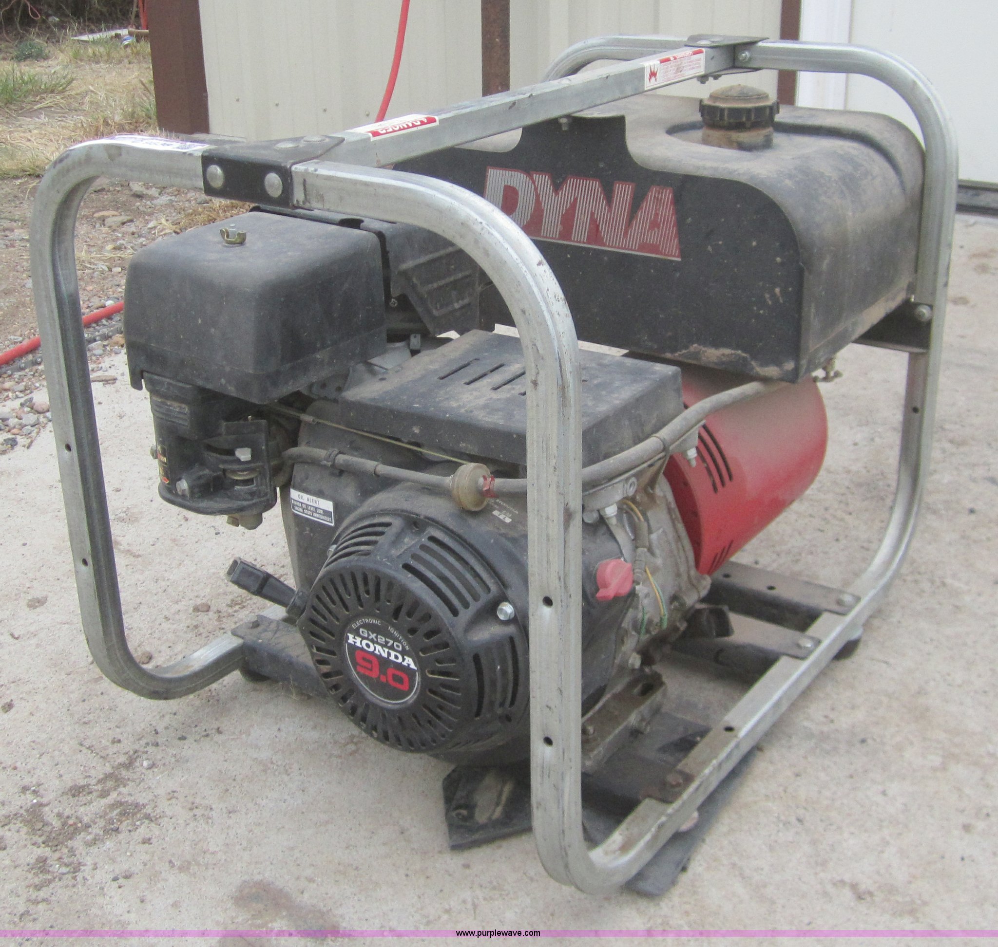 Dyna LLC500H/M generator in Minneola, KS | Item C9838 sold | Purple Wave