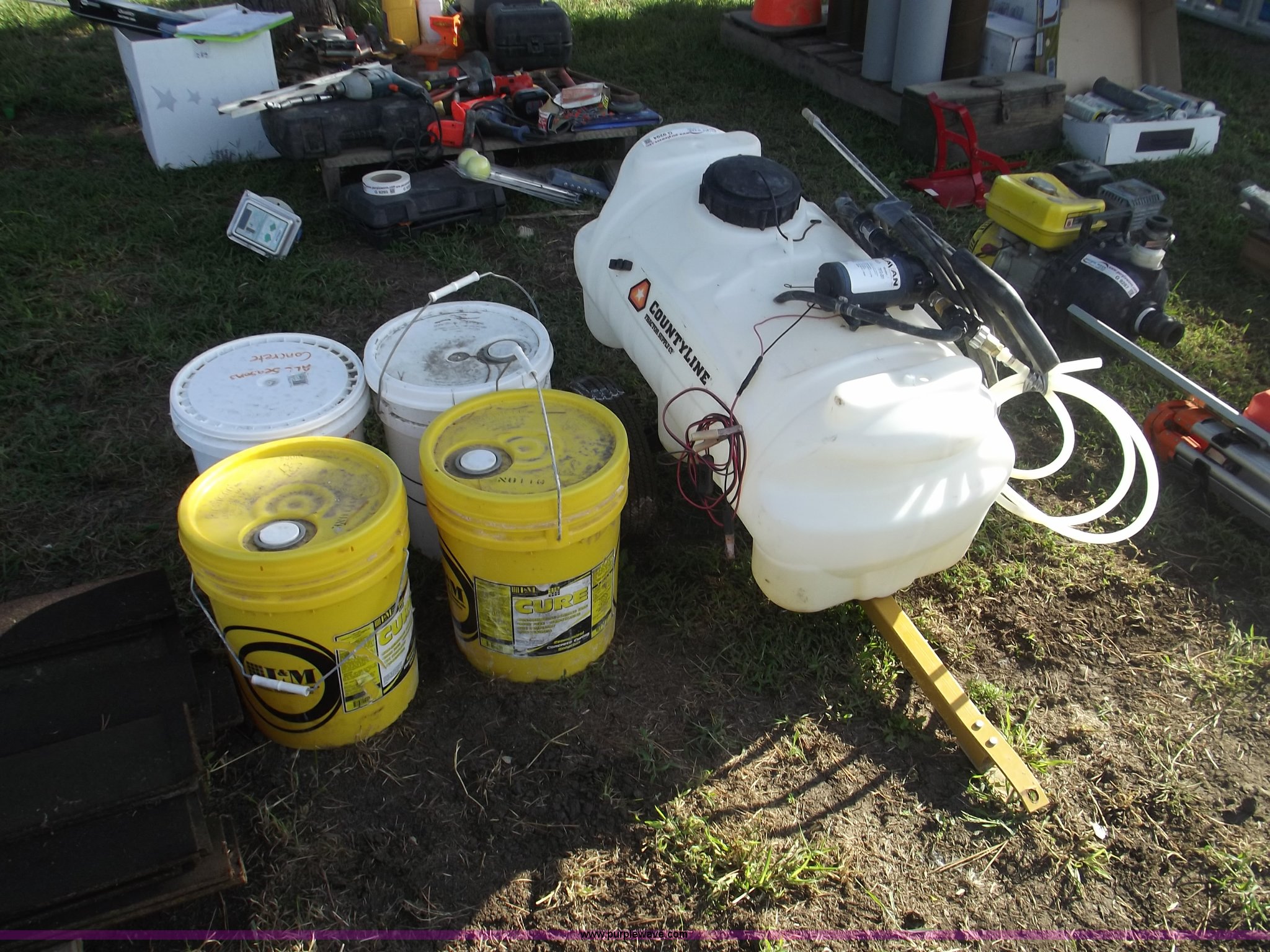 County Line towable sprayer in Roca, NE | Item G9294 sold | Purple Wave