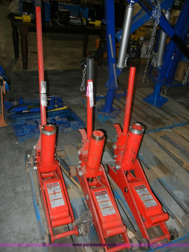 (3) Clarke 5 ton floor jacks in Spring Hill, KS | Item C9229 sold ...