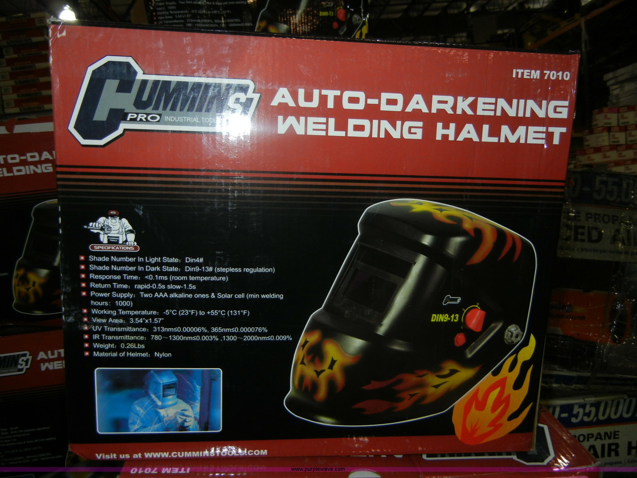 (16) Cummins welding helmets in Spring Hill, KS | Item C9165 sold ...