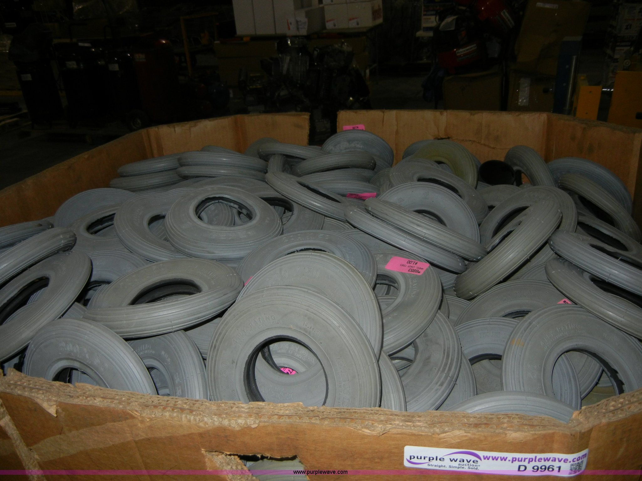 Approximately 400 22x50 tires, 4 ply in Spring Hill, KS | Item D9961 ...