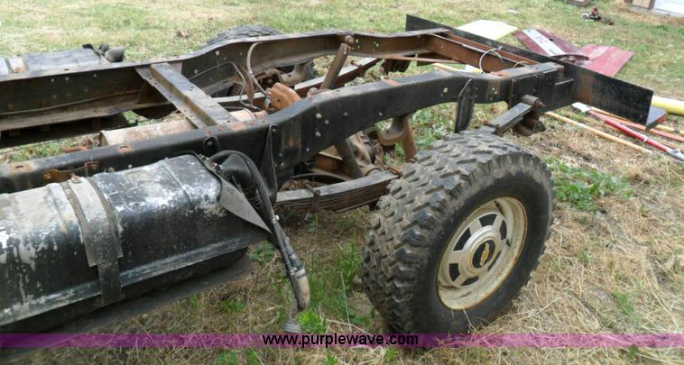 1981 Chevrolet K30 Custom Deluxe truck cab and chassis in Lyons, KS ...