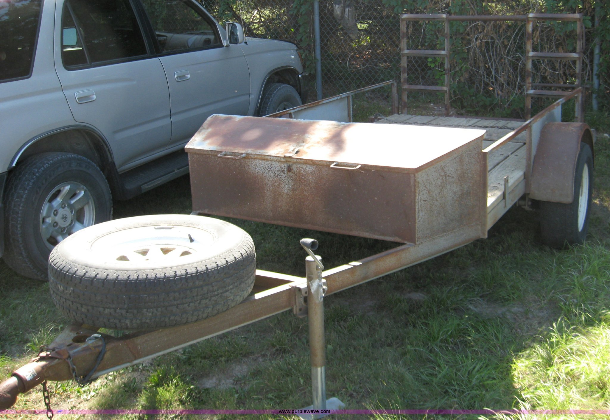 1997 shop built ATV trailer in Hays, KS | Item A1311 sold | Purple Wave