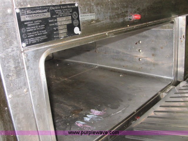 Franklin Thermotainer 1103P commercial stainless steel service pass ...