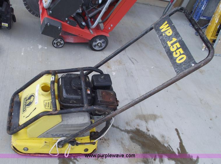 Wacker WP1550 plate compactor in Liberty, MO | Item B9141 sold | Purple ...