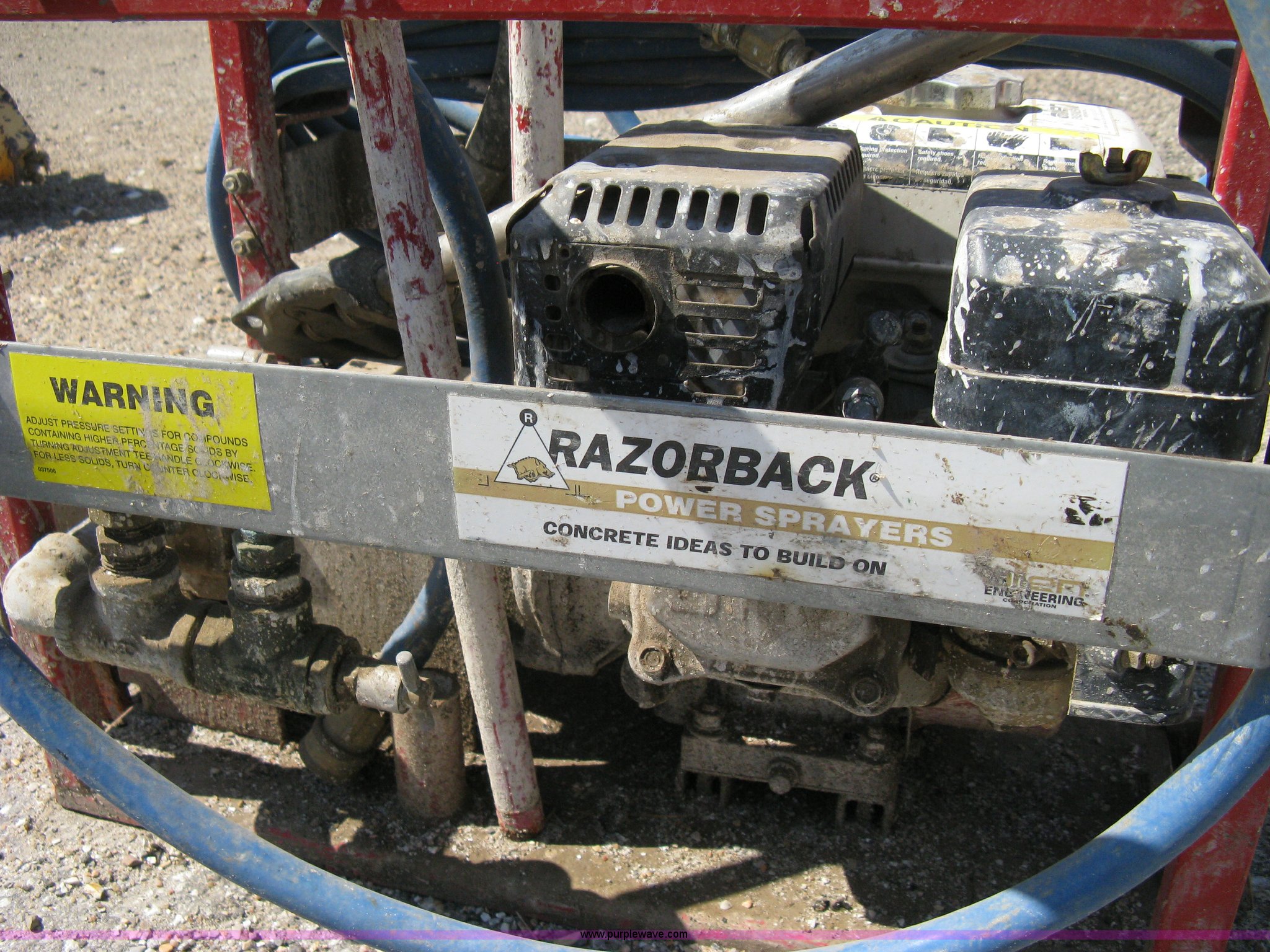 Razorback power sprayer in Wichita, KS | Item B9556 sold | Purple Wave