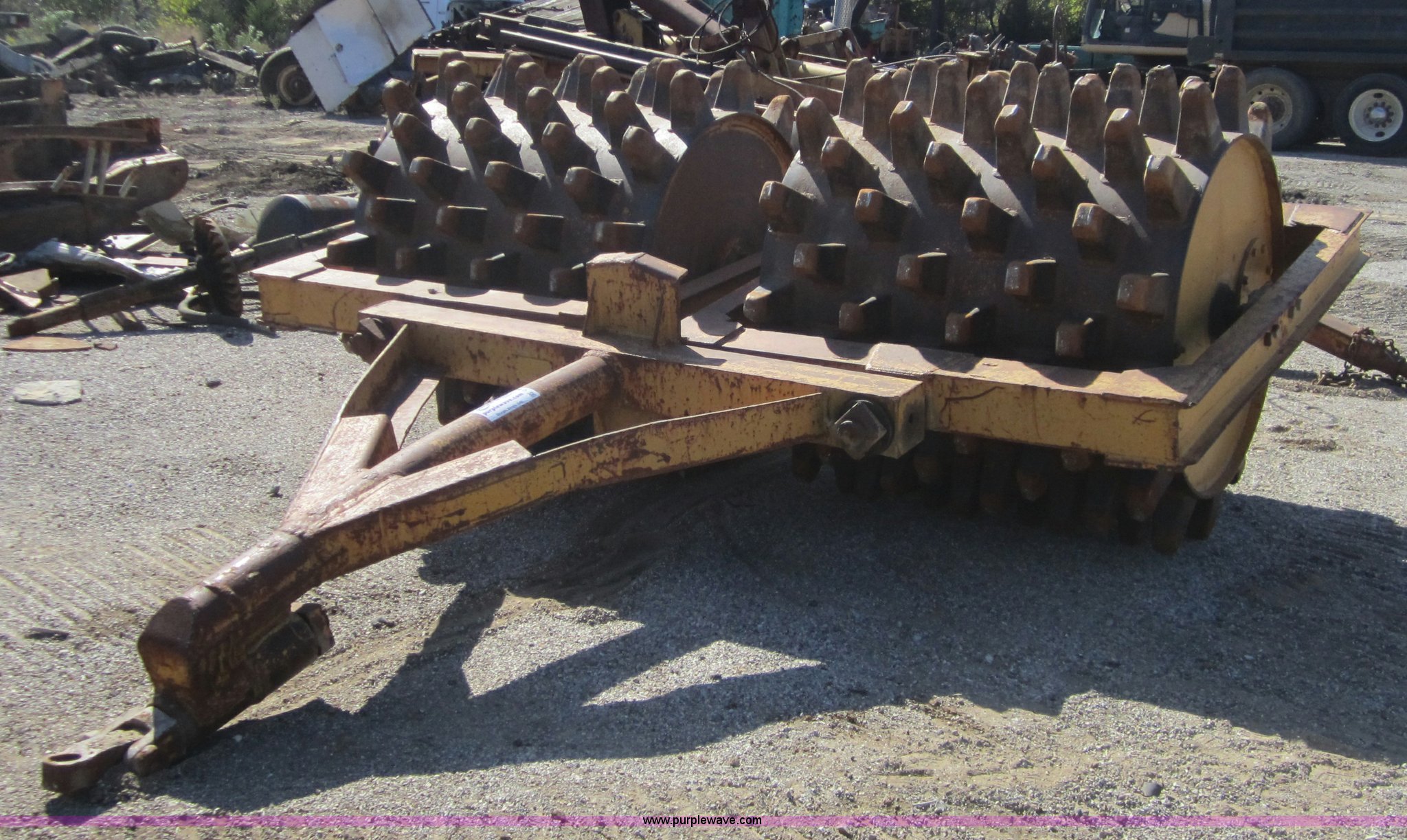 Double drum sheeps foot roller in Columbus, KS | Item C5072 sold ...