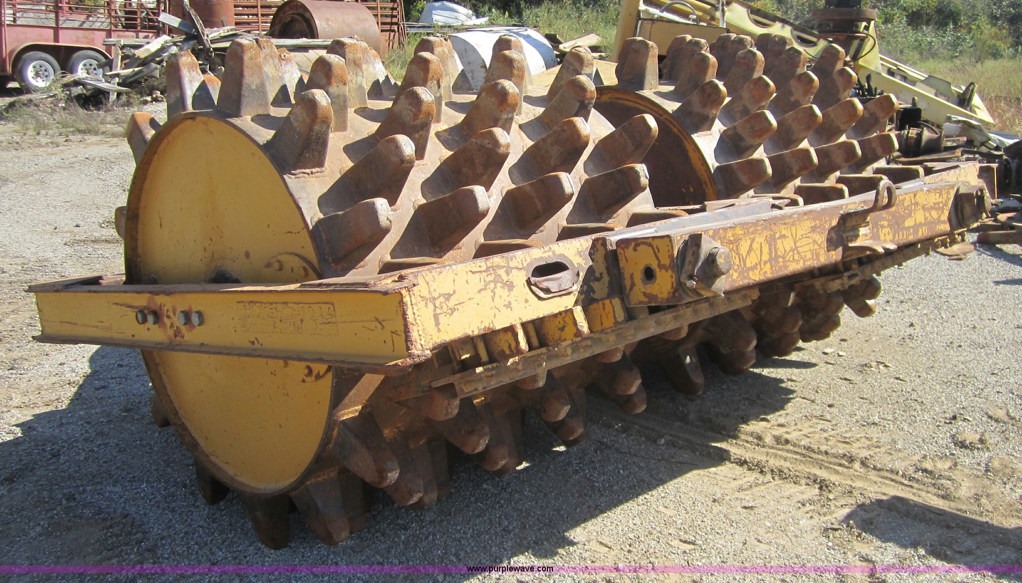 Double drum sheeps foot roller in Columbus, KS | Item C5072 sold ...