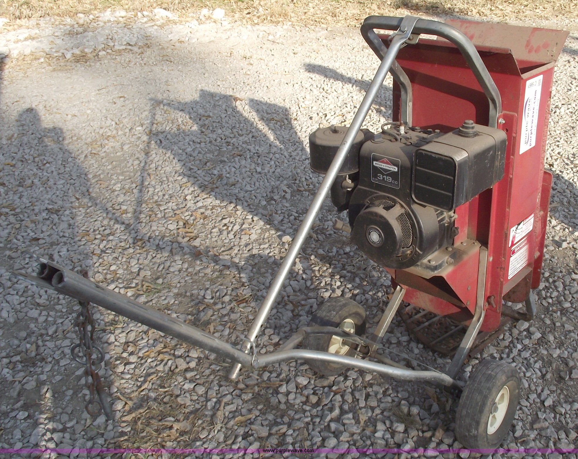 Troy-Bilt Super Tomahawk 4990 chipper shredder in Centerview, MO | Item ...