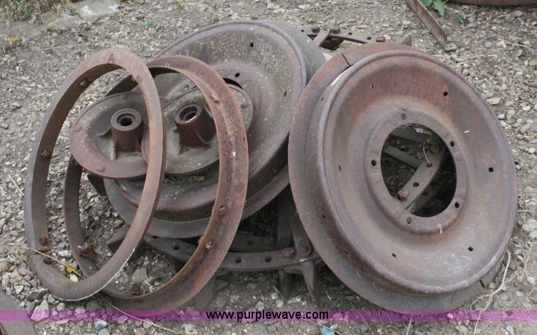 (2) Ford 8N or 9N steel wheels and hubs in Kansas City, KS | Item B9371 ...