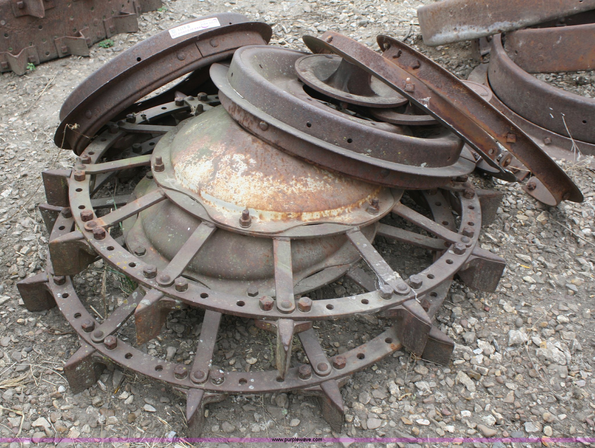 (2) Ford 8N or 9N steel wheels and hubs in Kansas City, KS | Item B9371 ...