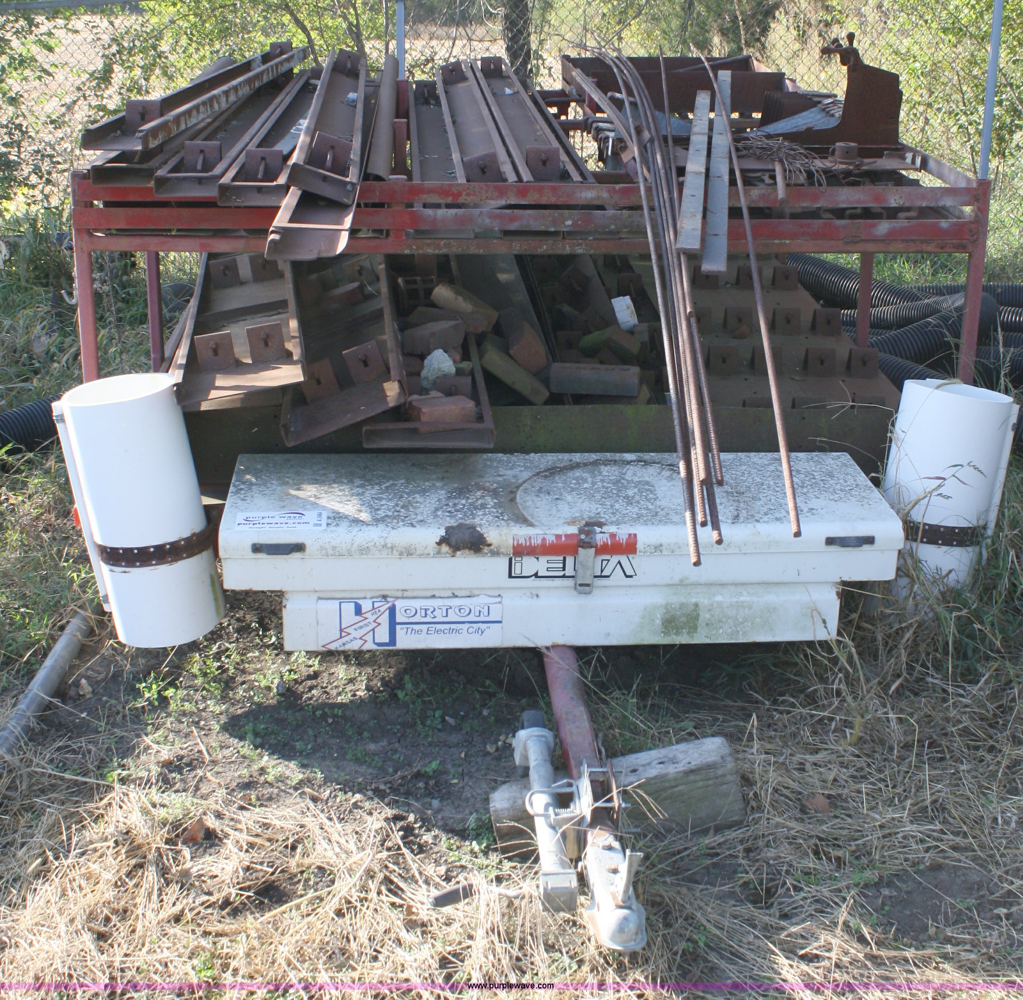 Concrete form trailer in Horton, KS | Item A2464 sold | Purple Wave