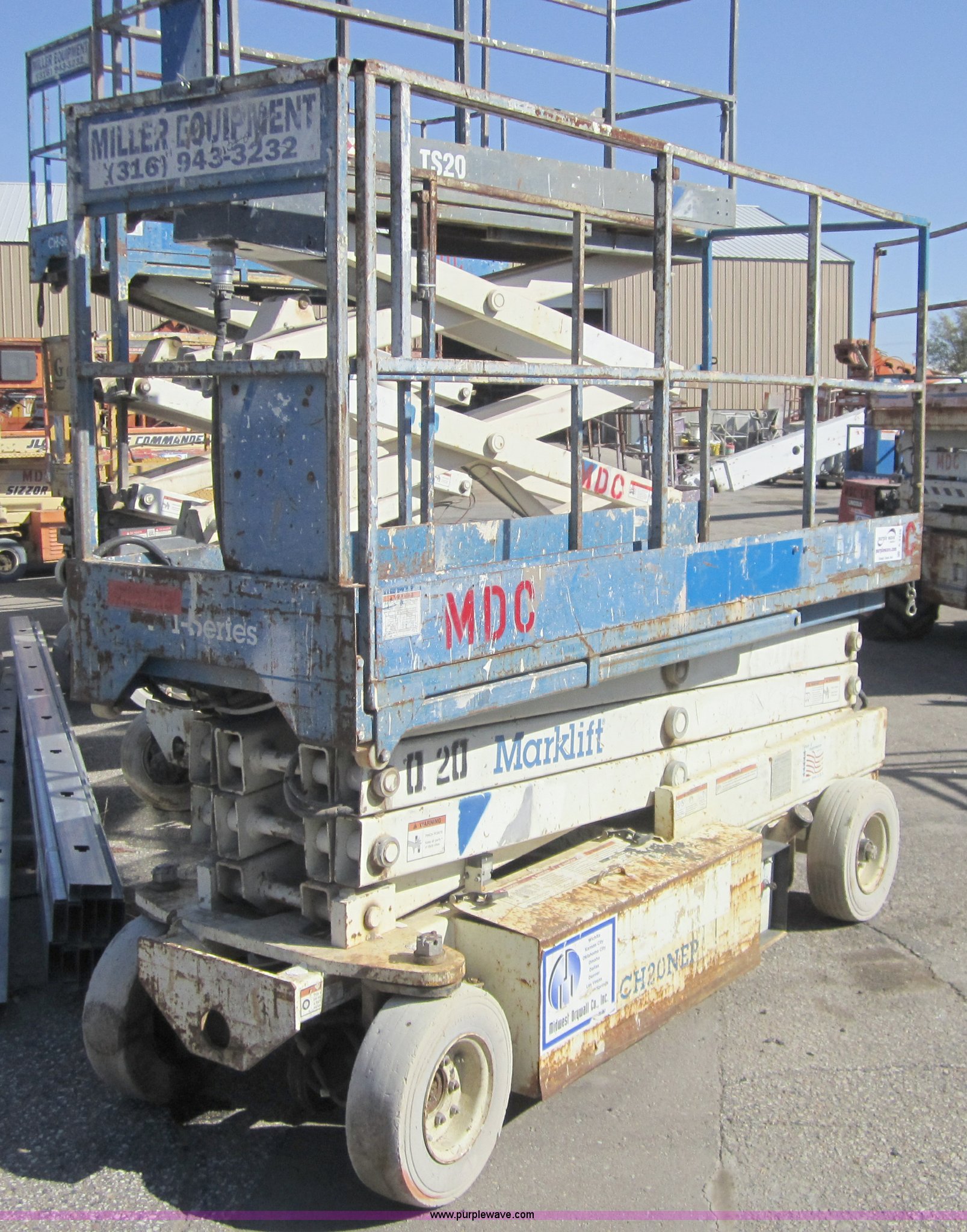 Mark Lift CH20NEP scissor lift in Wichita, KS | Item A4449 sold ...