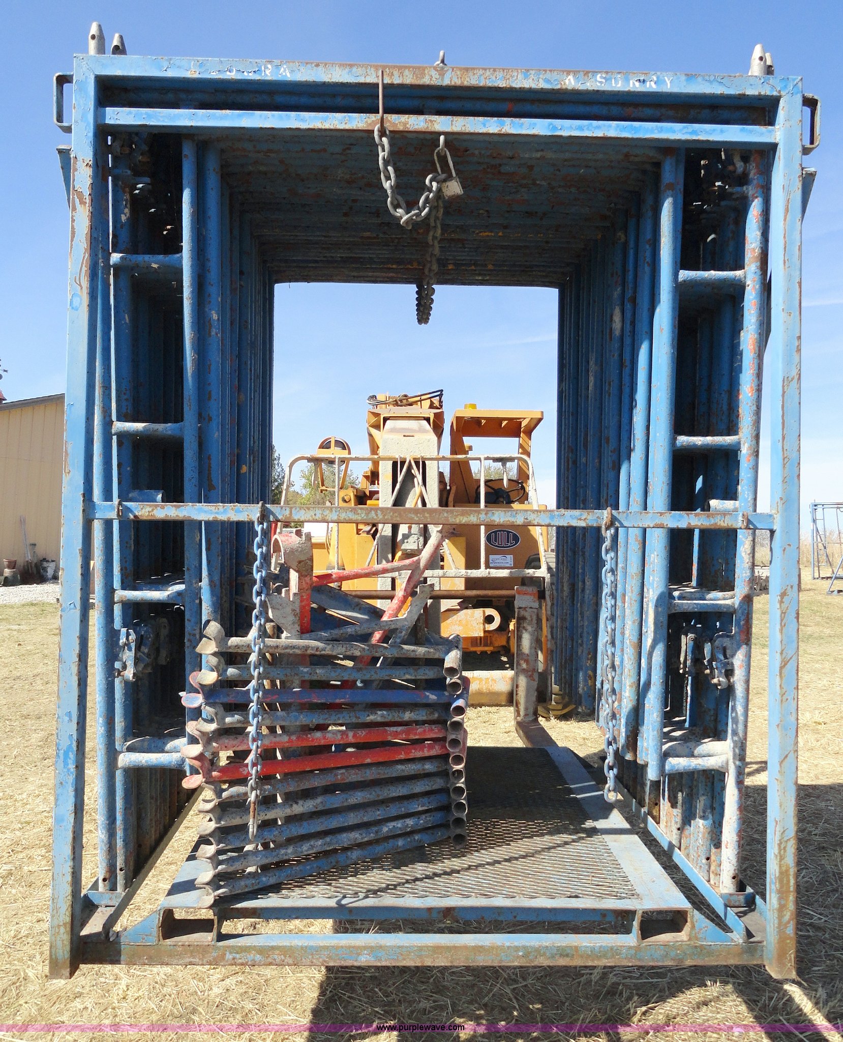 (4) scaffolding racks with outrigger storage in Eudora, KS | Item G9037 ...