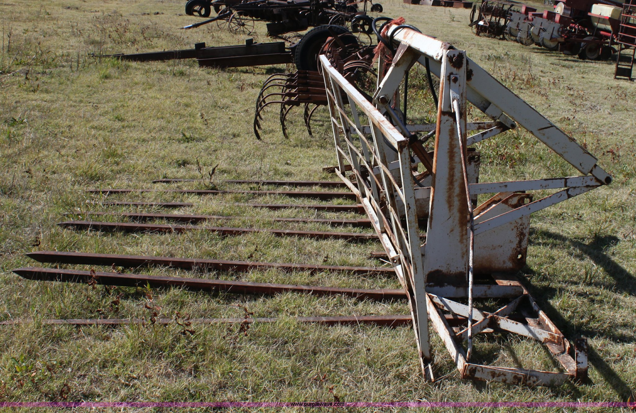 GB loader hay stack mover in Sterling, KS | Item B8551 sold | Purple Wave