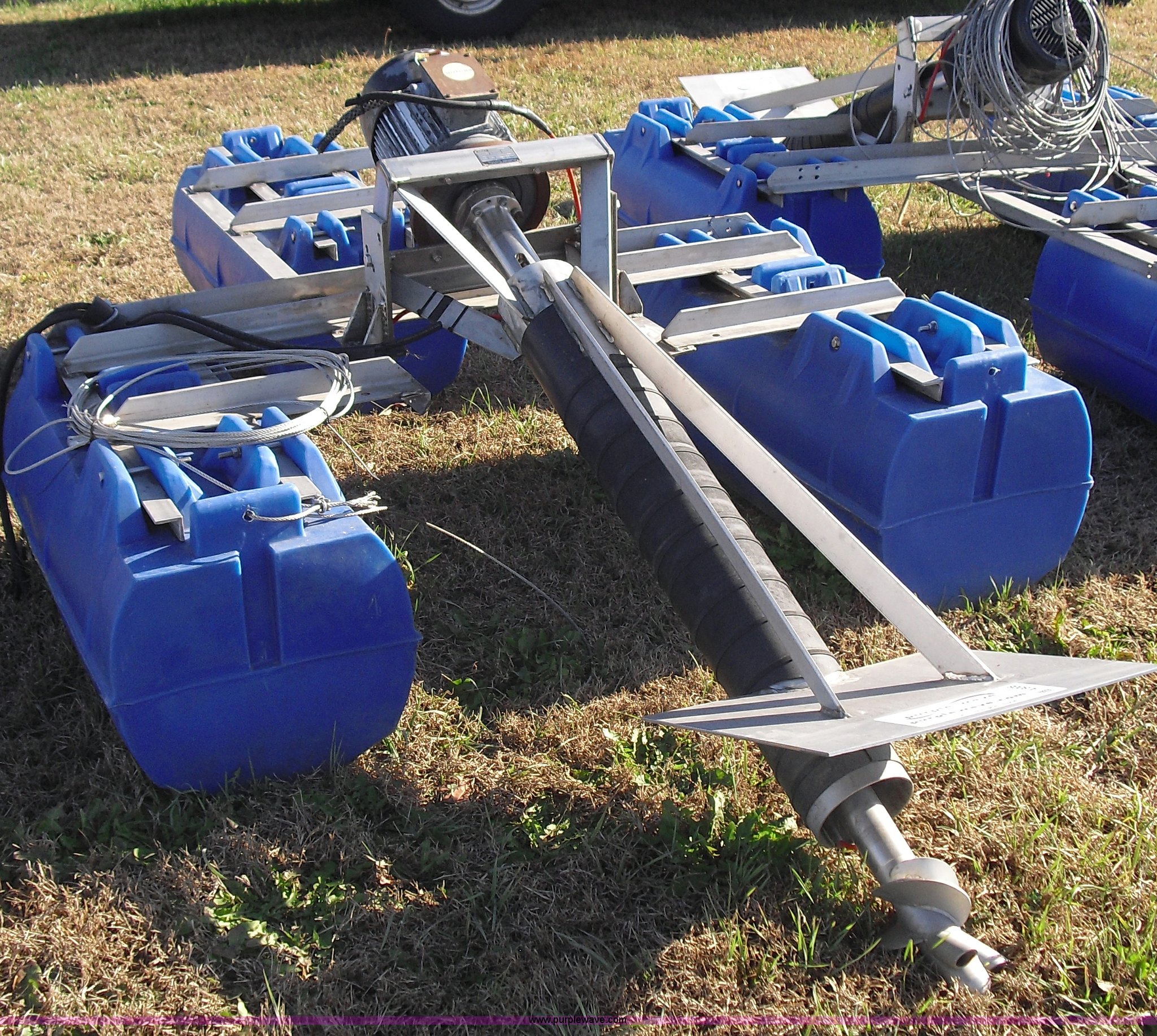 ABS BLR50 lagoon aerator in Adel, IA | Item A8008 sold | Purple Wave