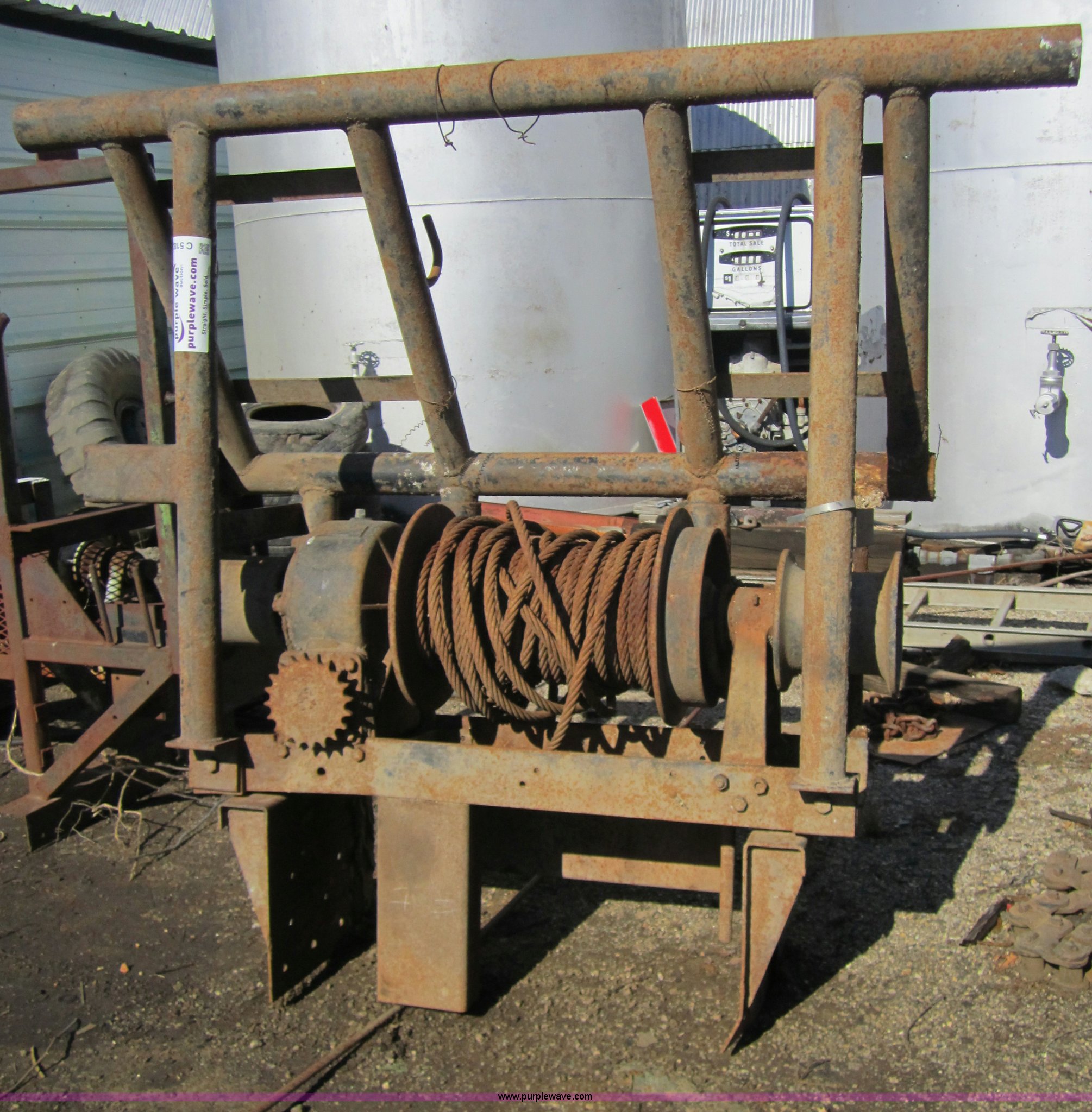 Braden PTO winch in Columbus, KS | Item C5183 sold | Purple Wave