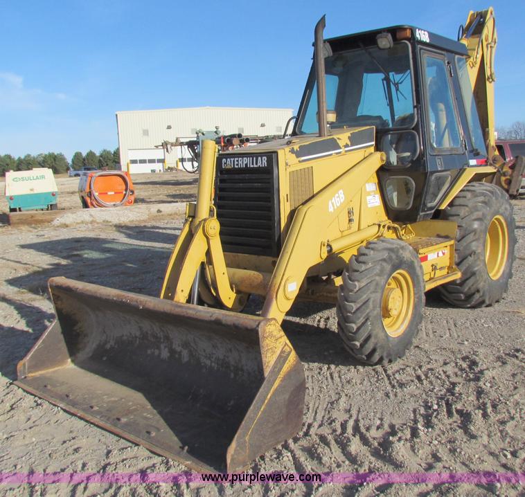 1992 Caterpillar 416B MFWD backhoe in Bucyrus, KS | Item A3522 sold ...