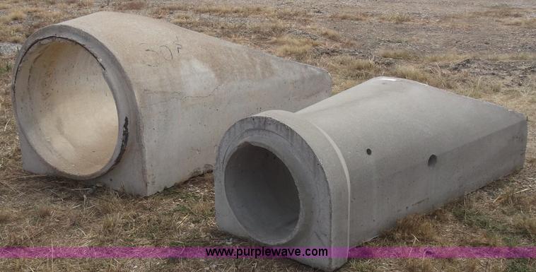 (2) concrete culvert outlets/inlets in Bucyrus, KS | Item G9109 sold ...