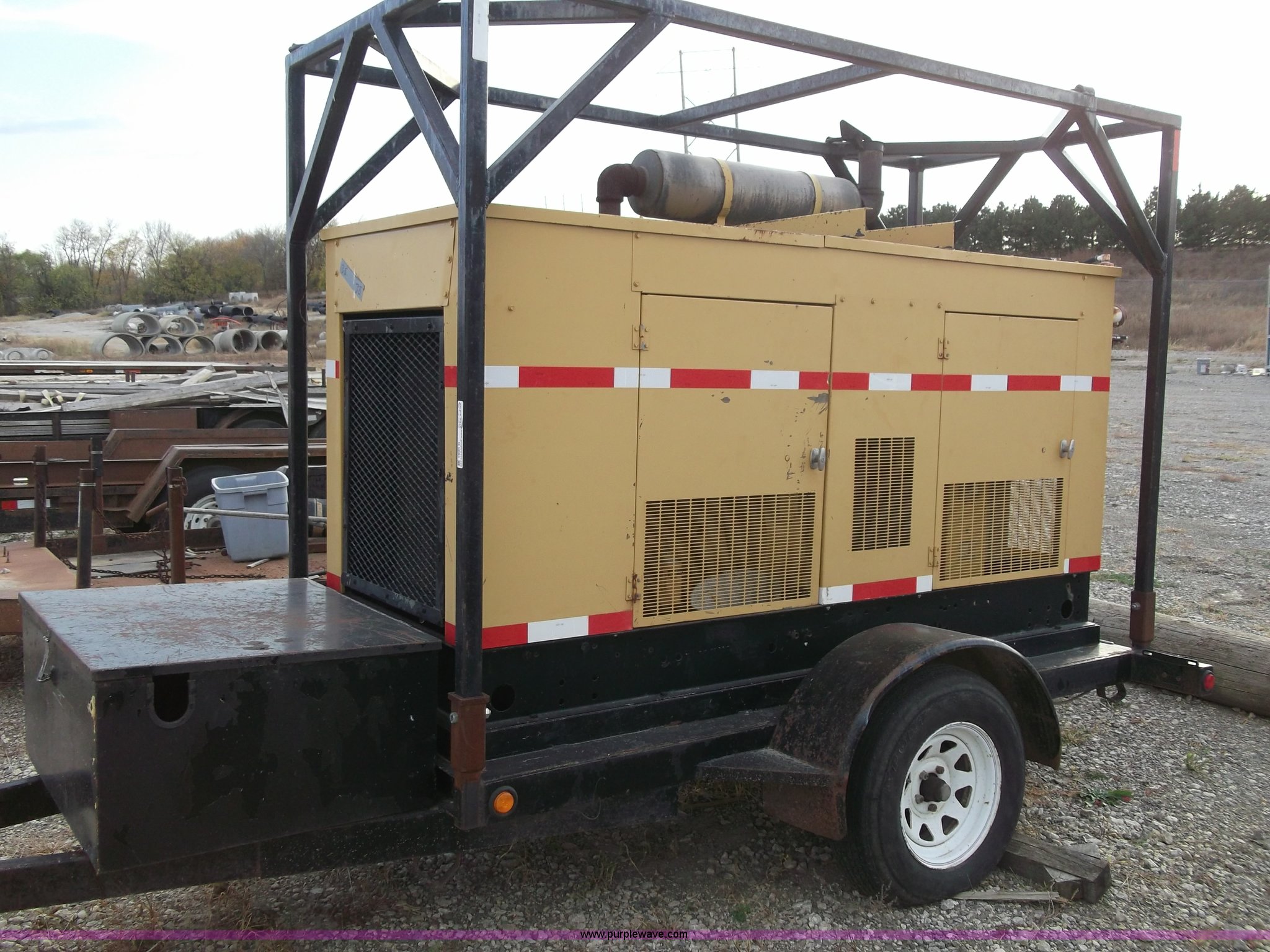 1995 Olympia/Caterpillar generator with trailer in Bucyrus, KS | Item ...