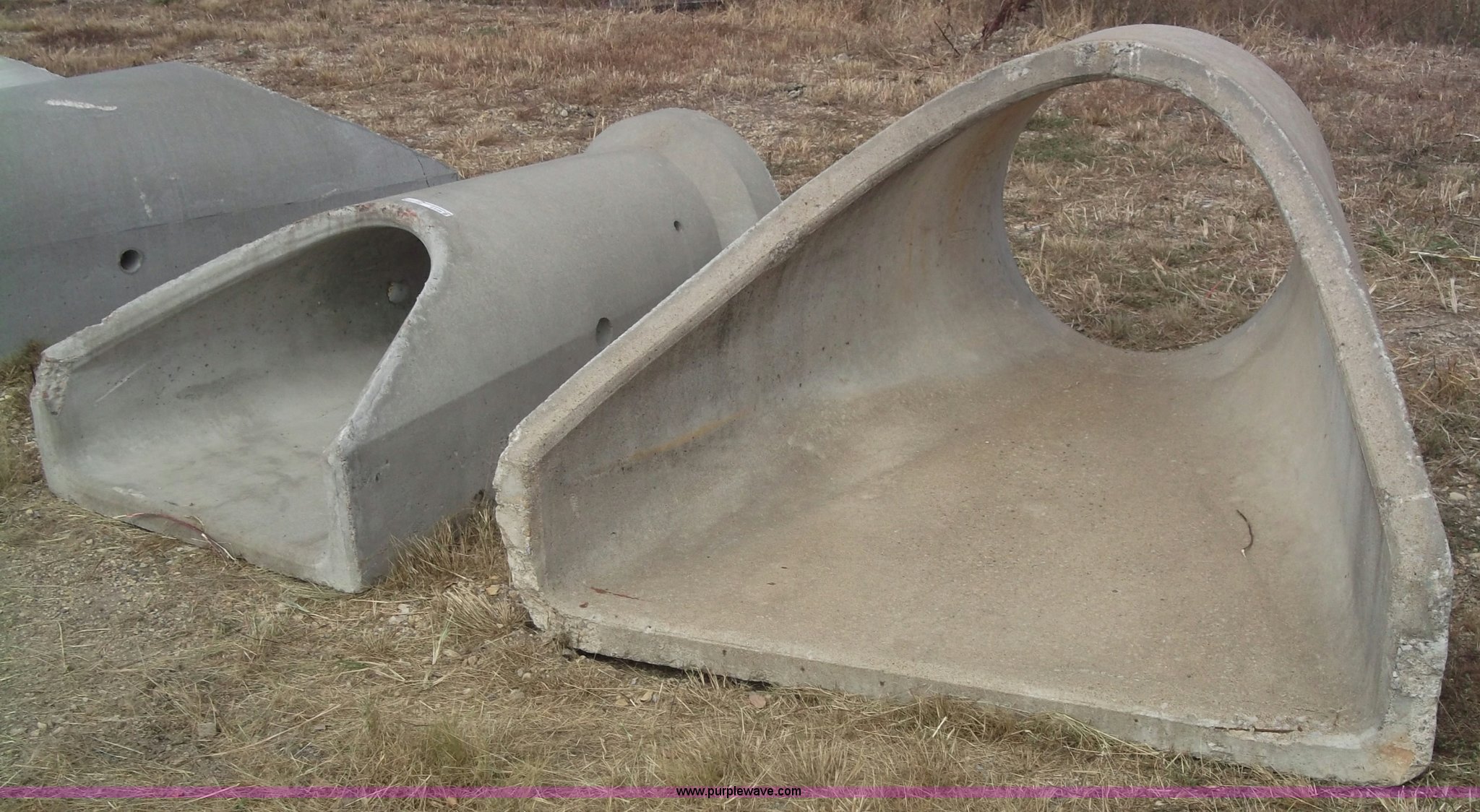 (2) concrete culvert outlets/inlets in Bucyrus, KS | Item G9109 sold ...