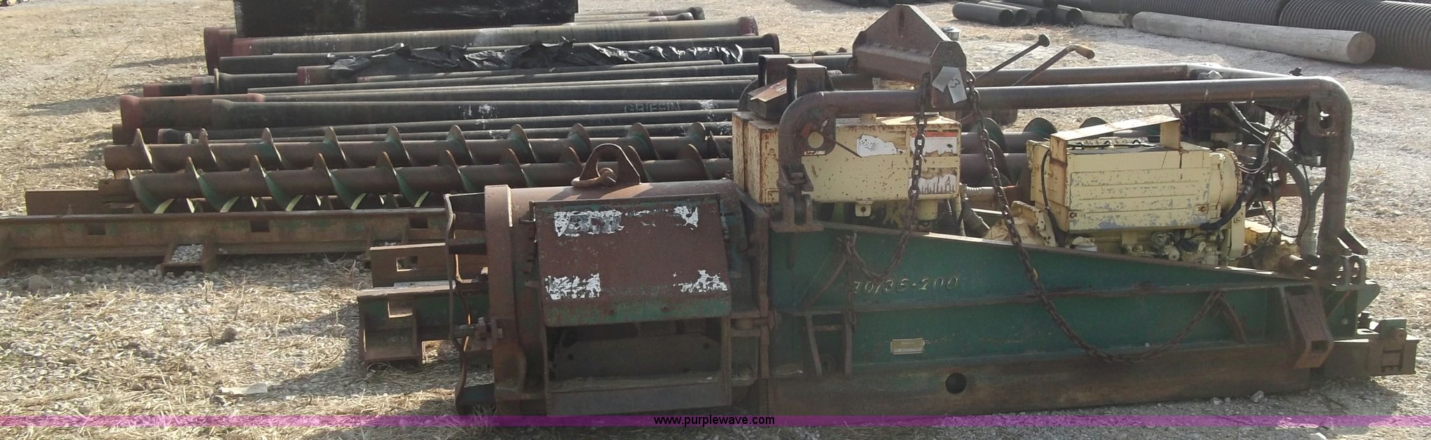 Barbco auger boring machine with vandalism shield in Bucyrus, KS | Item ...