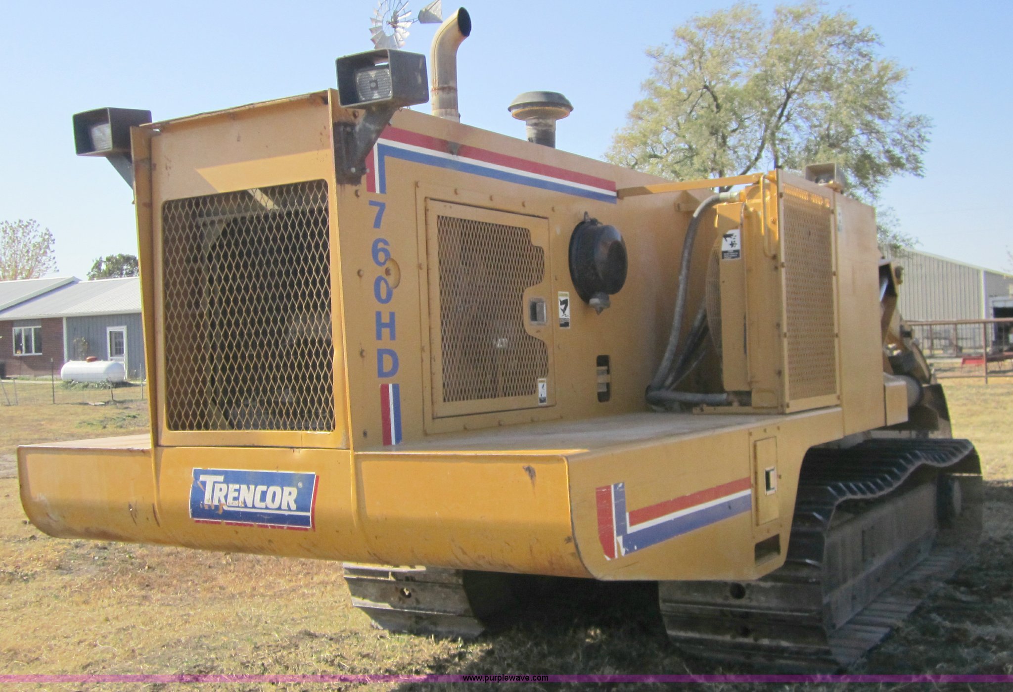 1997 Trencor 760HD chain trencher in Chanute, KS | Item C5150 sold ...