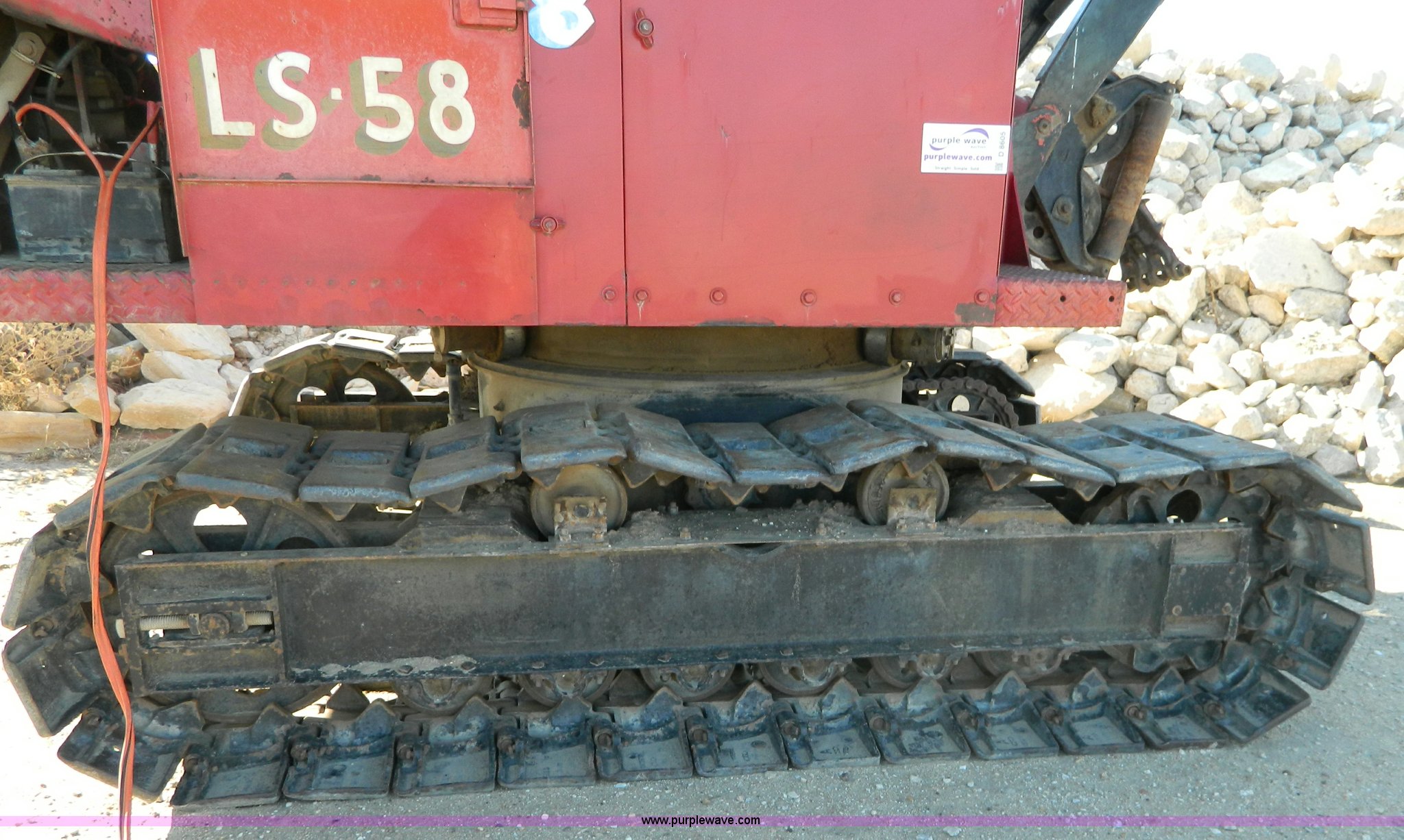 Link-Belt LS58 crane in Russell, KS | Item D8605 sold | Purple Wave