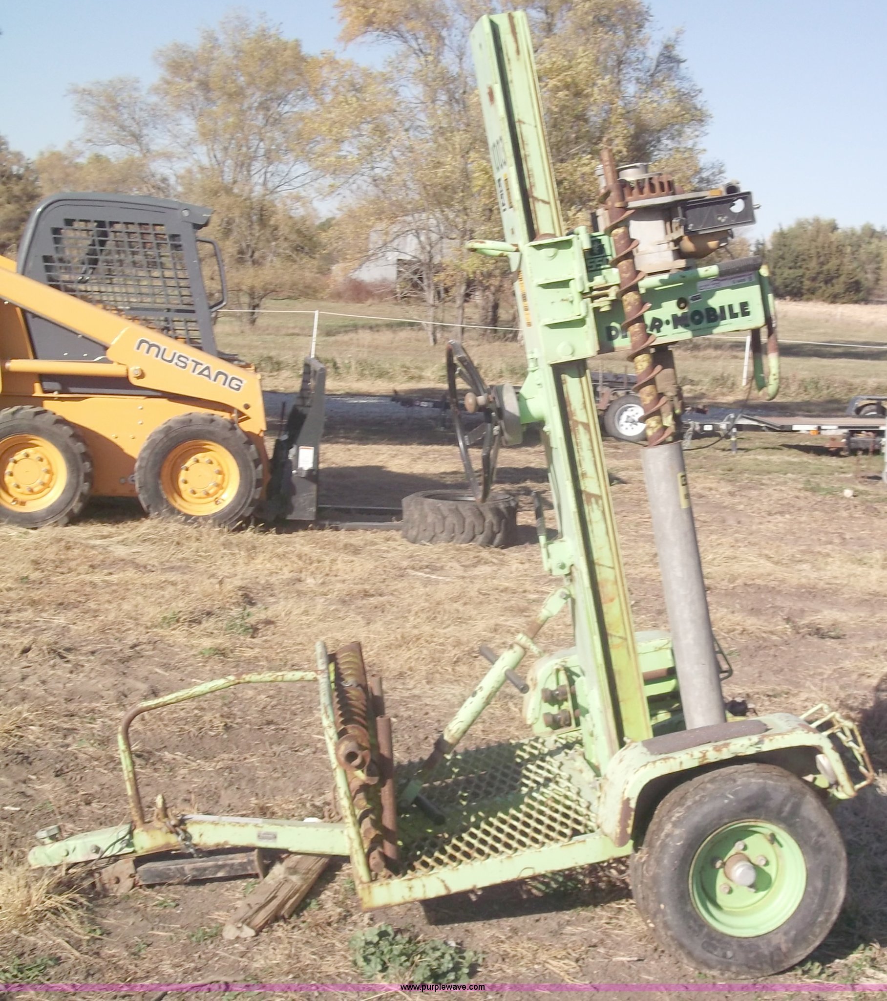 Dig-r-mobile 550 auger drill in Roca, NE | Item G9400 sold | Purple Wave