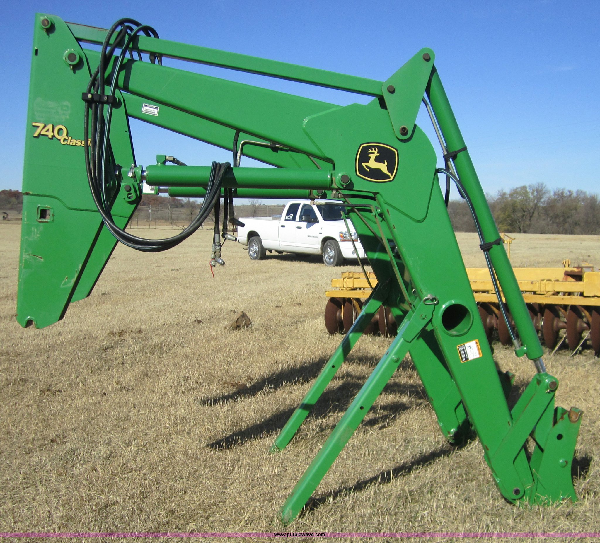 John Deere 740 Classic loader in Pawhuska, OK | Item C5209 sold ...