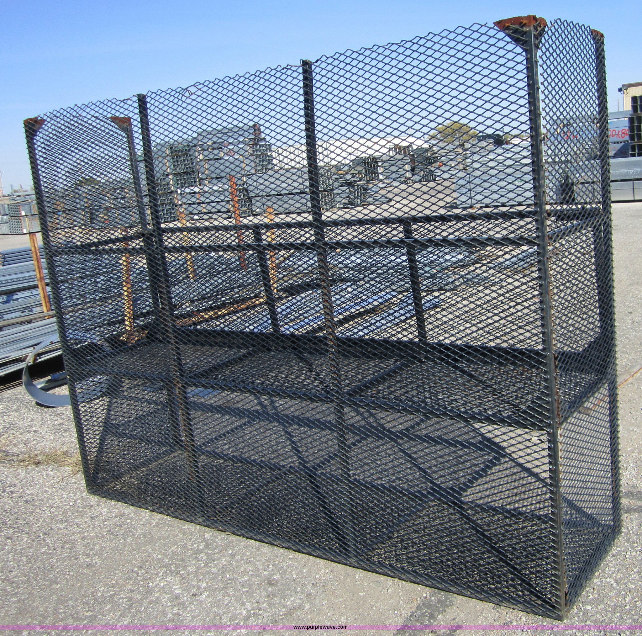 Landscape supply cage for truck or trailer mounting in Wichita, KS ...