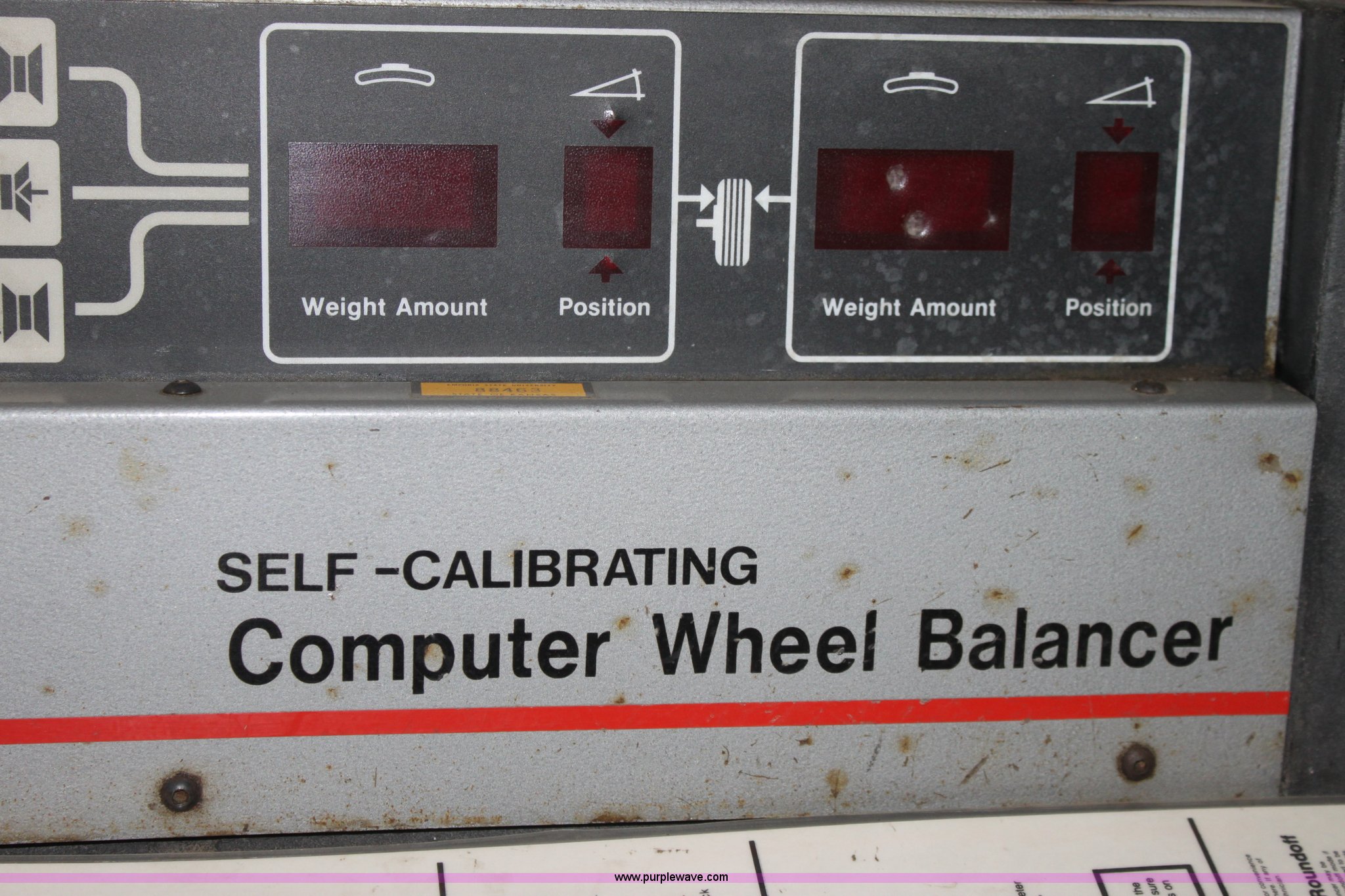 FMC 5800 computer wheel balancer in Emporia, KS | Item B8699 sold ...
