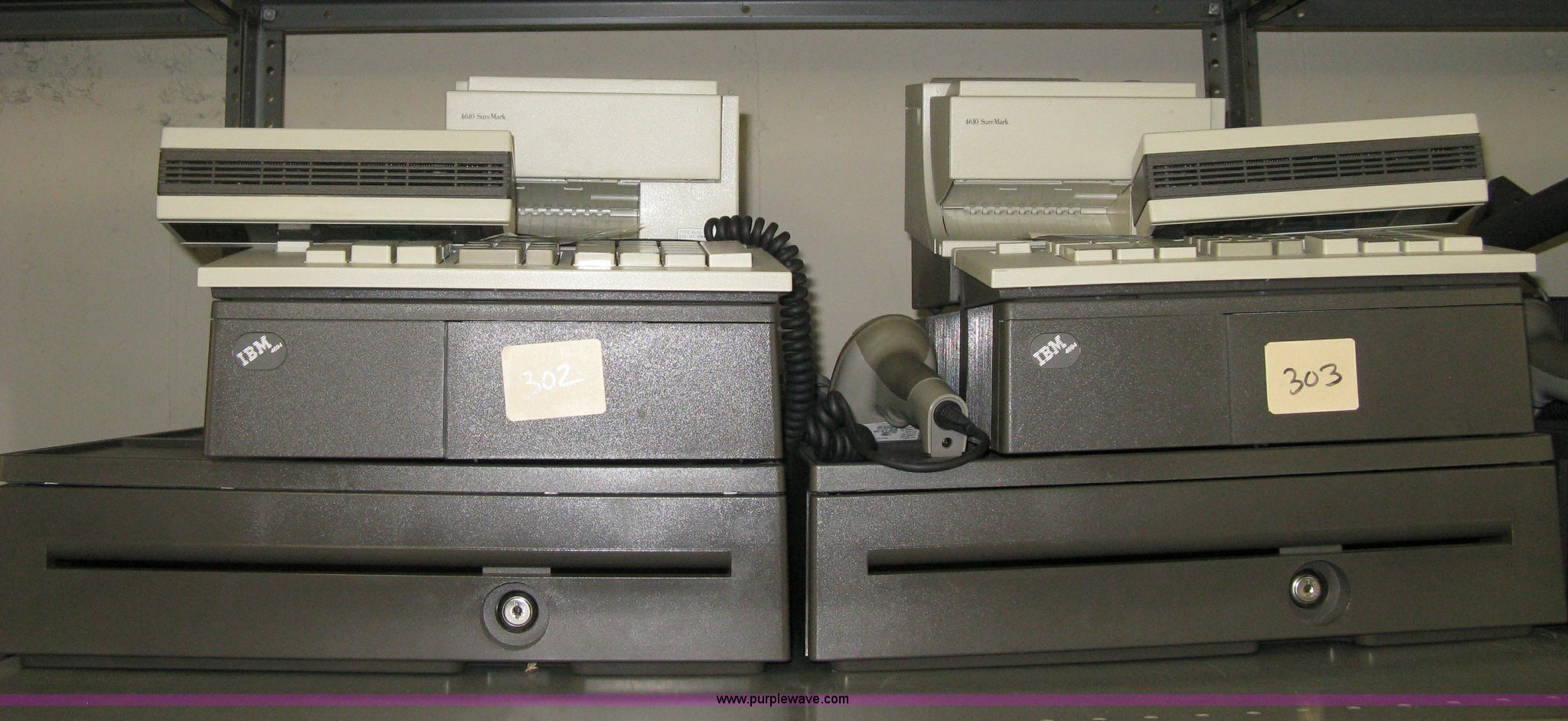 (9) IBM 4694 cash registers in Wichita, KS | Item B9634 sold | Purple Wave