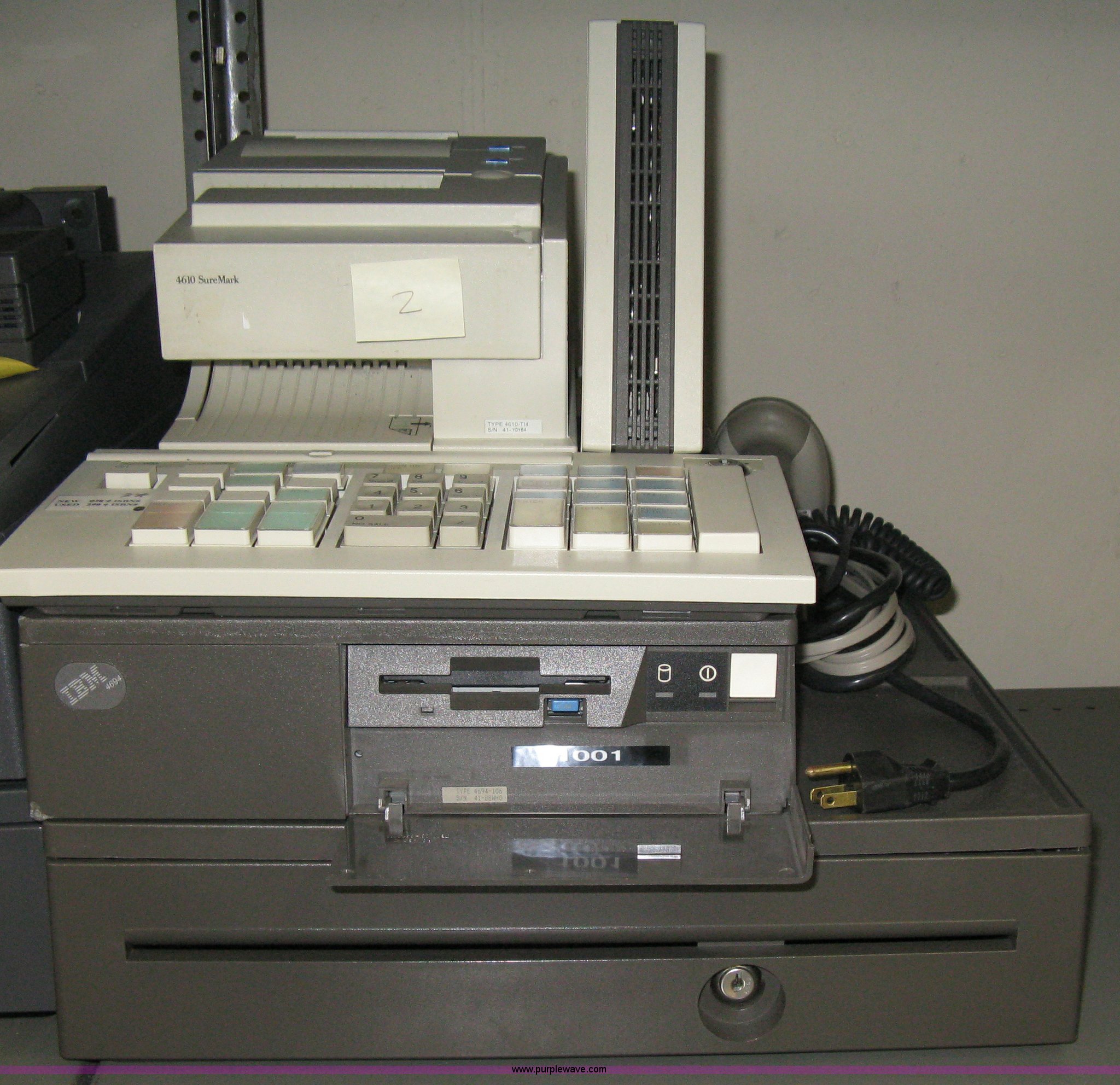 (9) IBM 4694 cash registers in Wichita, KS | Item B9634 sold | Purple Wave