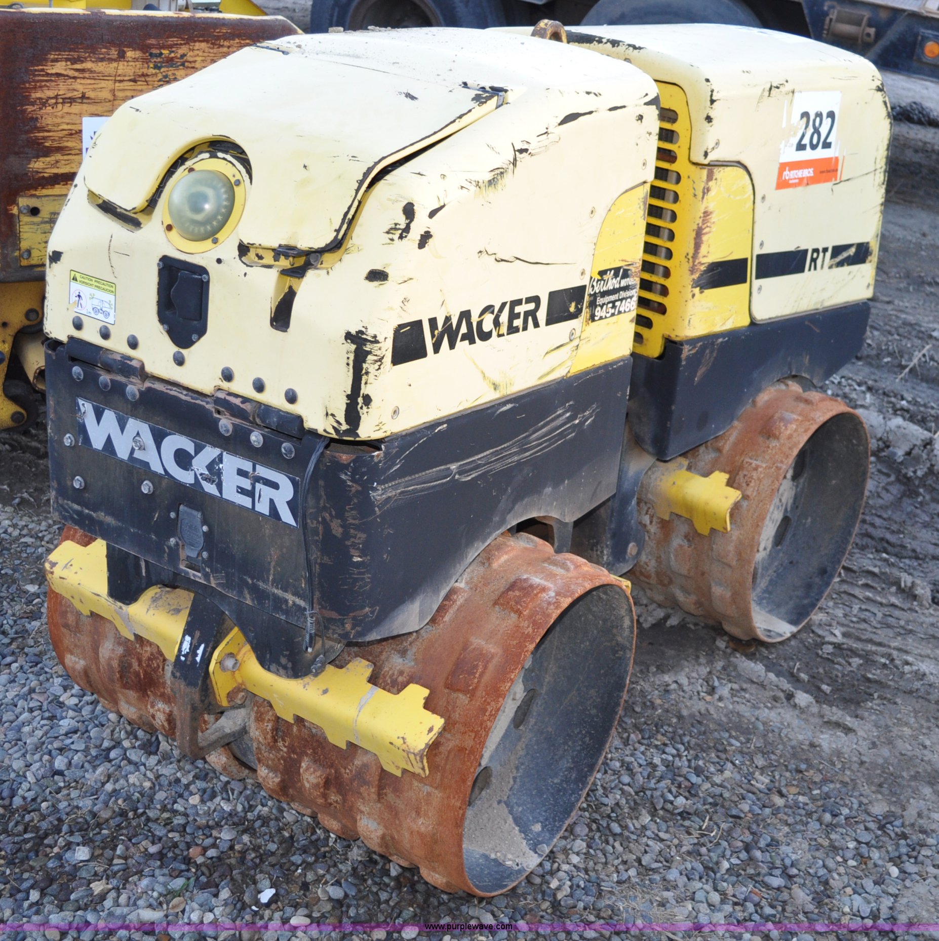 Wacker RT82 packer in Grand Junction, CO | Item A5732 sold | Purple Wave