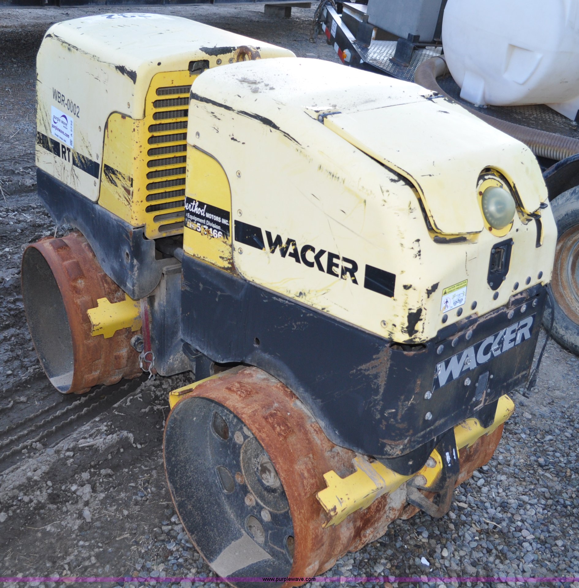 Wacker RT82 packer in Grand Junction, CO | Item A5732 sold | Purple Wave
