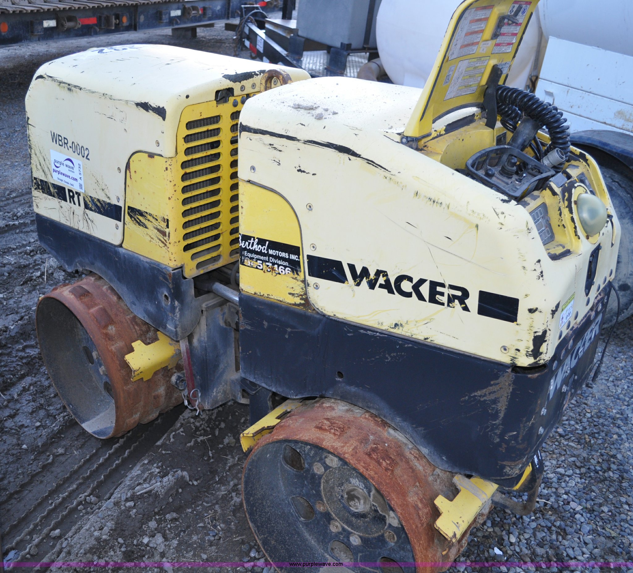 Wacker RT82 packer in Grand Junction, CO | Item A5732 sold | Purple Wave