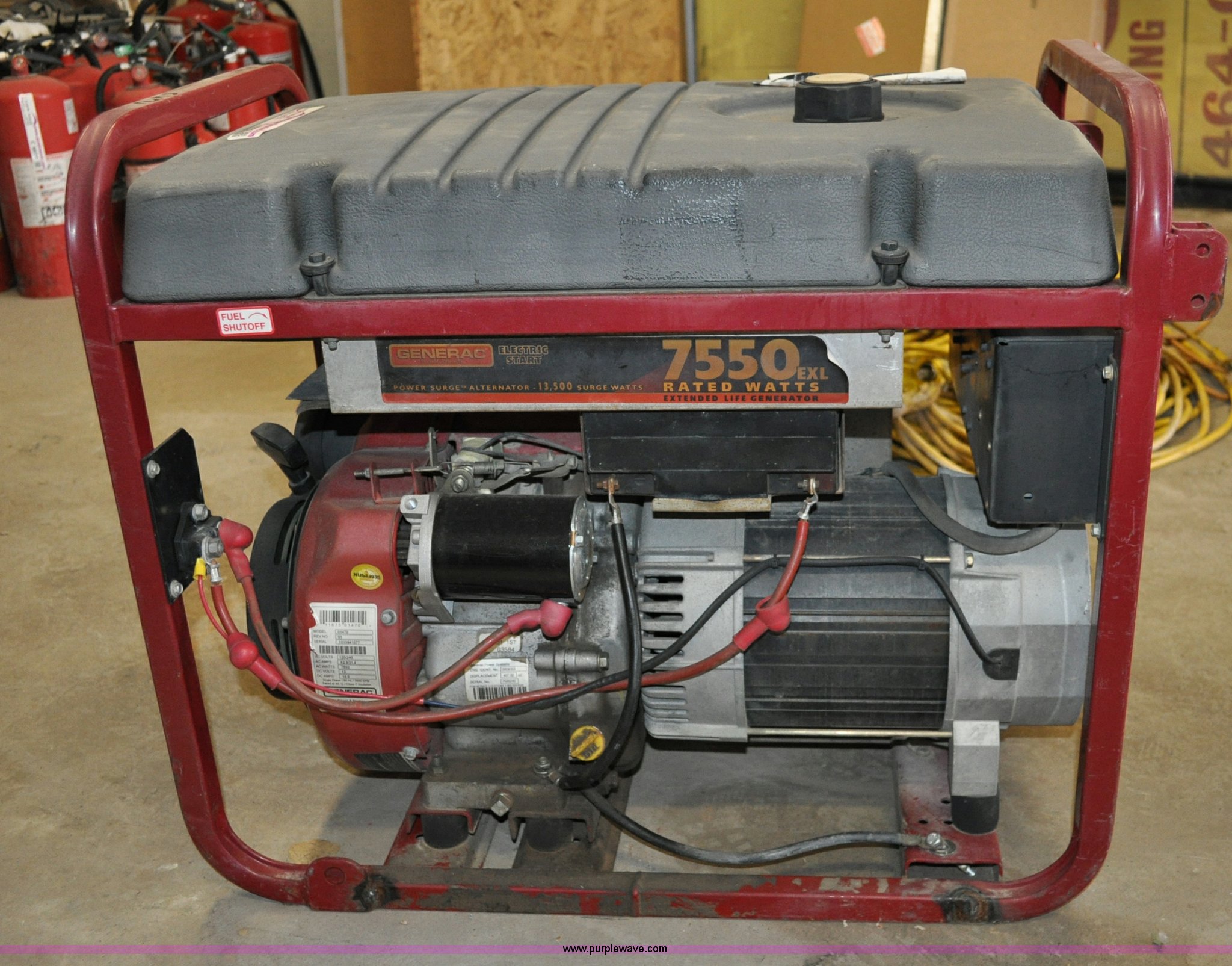 Generac 7,550 watt generator in Palisade, CO | Item C9889 sold | Purple ...