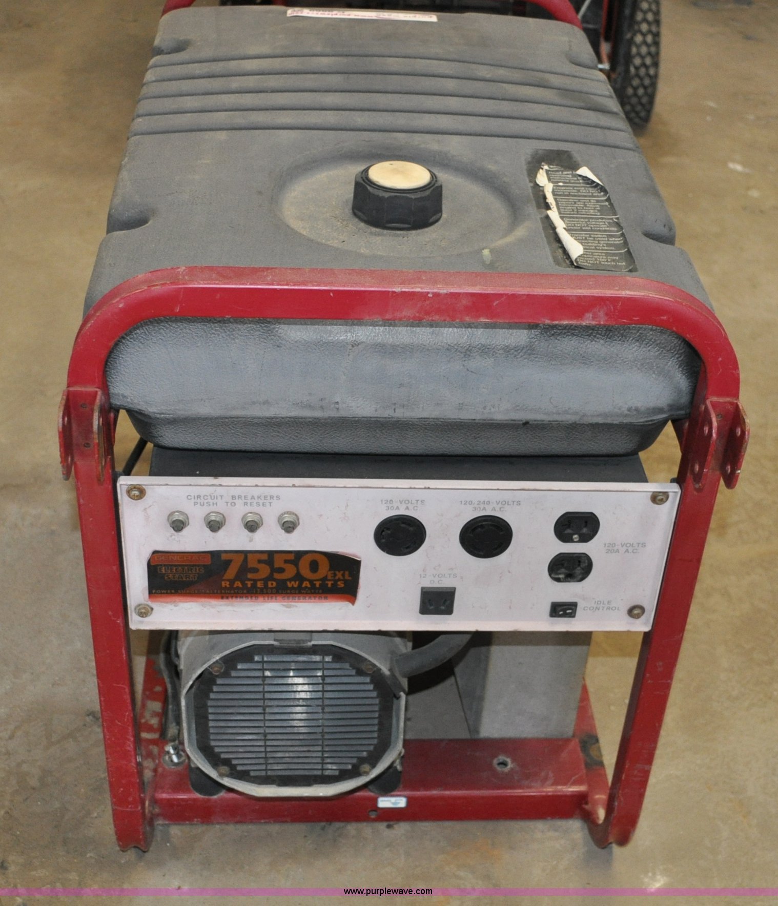 Generac 7,550 watt generator in Palisade, CO | Item C9889 sold | Purple ...