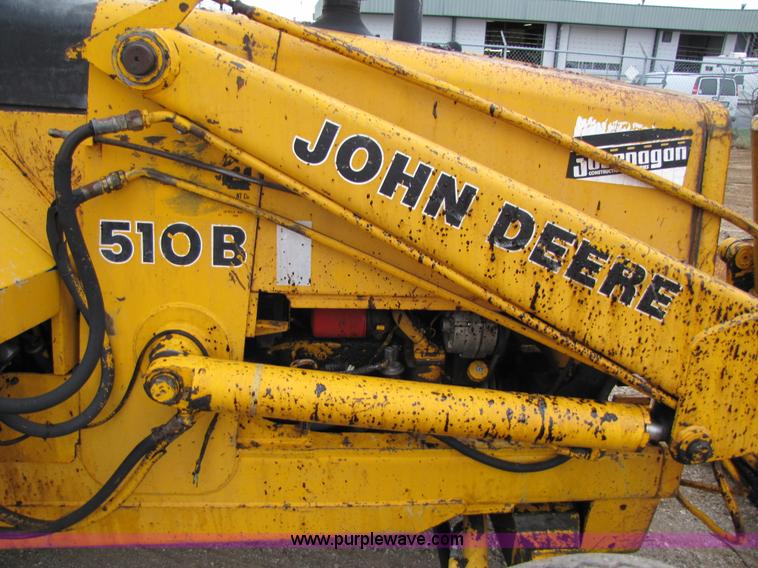 1983 John Deere 510B loader backhoe in Springfield, MO | Item B2045 ...