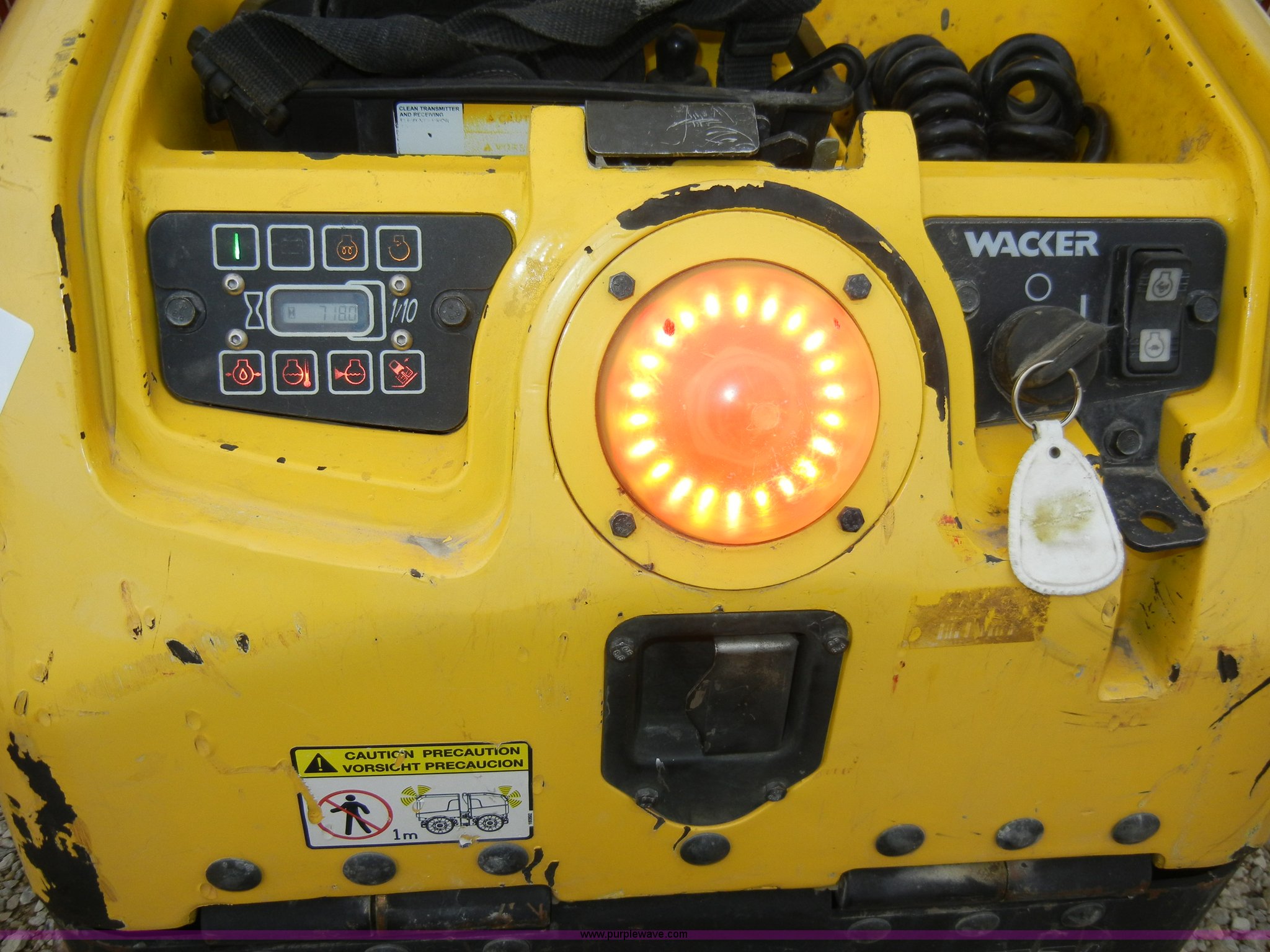 2007 Wacker RT82-SC pad foot roller/packer in Manhattan, KS | Item ...