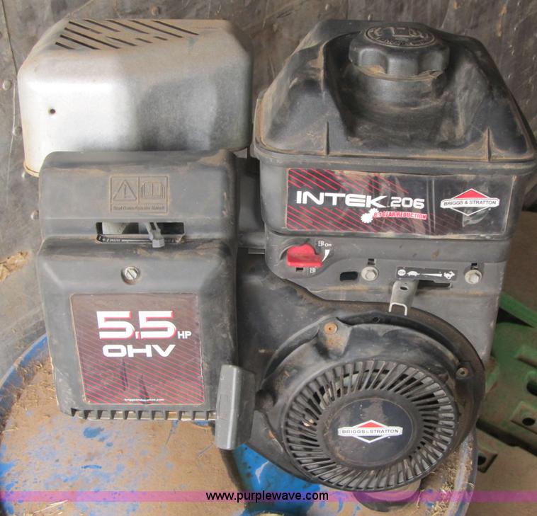 Briggs & Stratton Intek 206 5.5 HP OHV engine in Claude, TX | Item ...