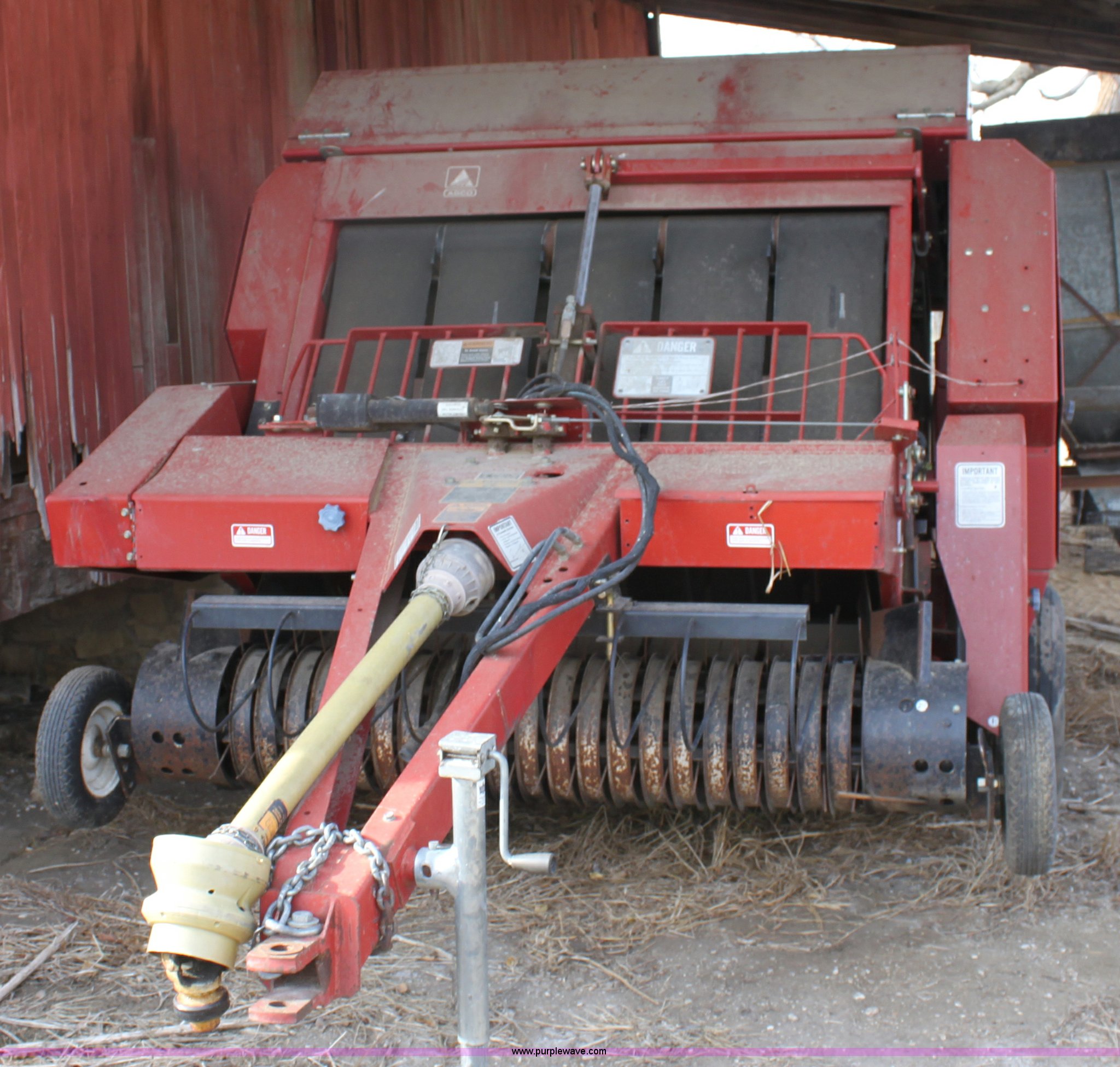 AGCO New Idea 4845 round baler in Cottonwood Falls, KS | Item B8719 ...