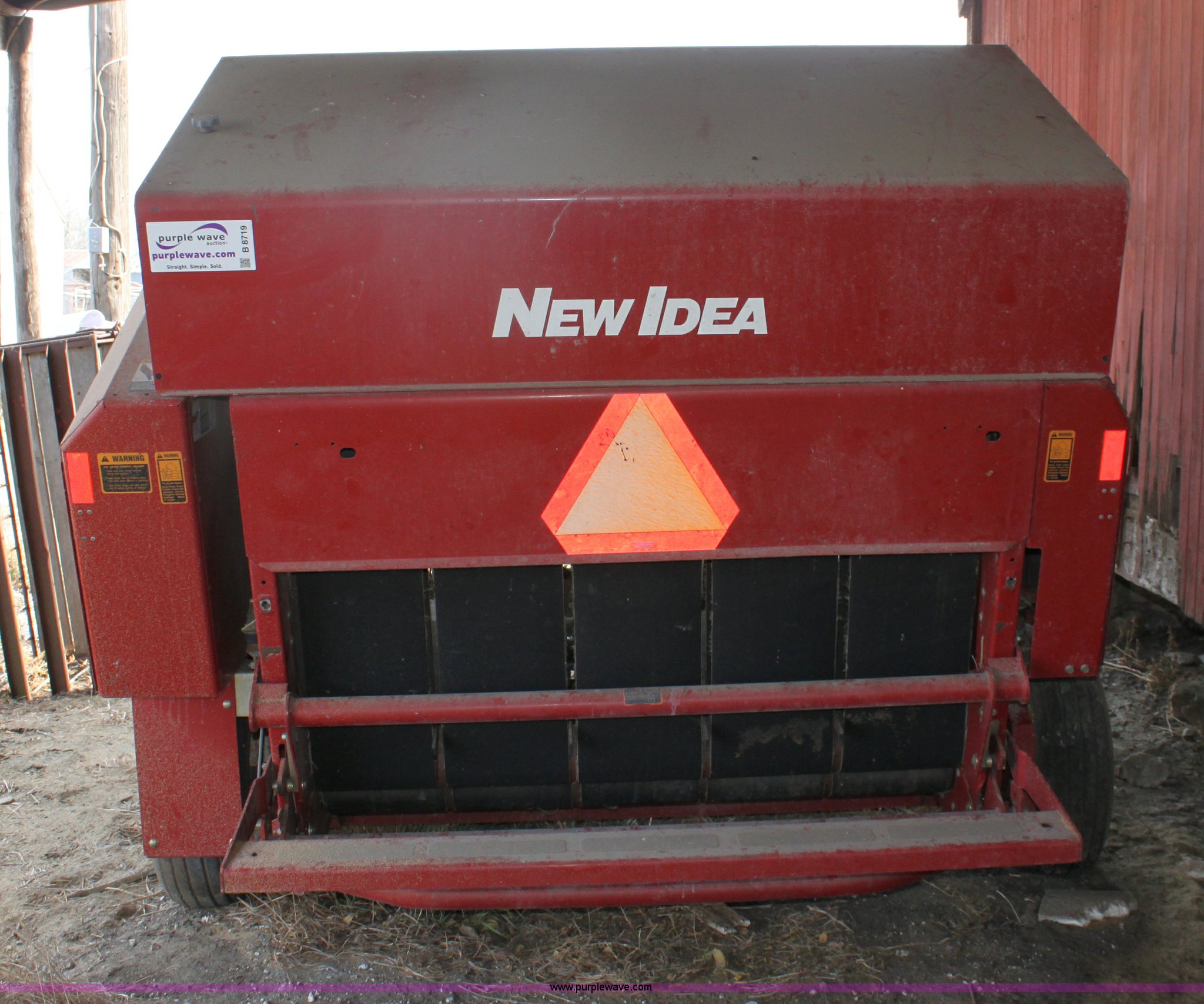 AGCO New Idea 4845 round baler in Cottonwood Falls, KS | Item B8719 ...