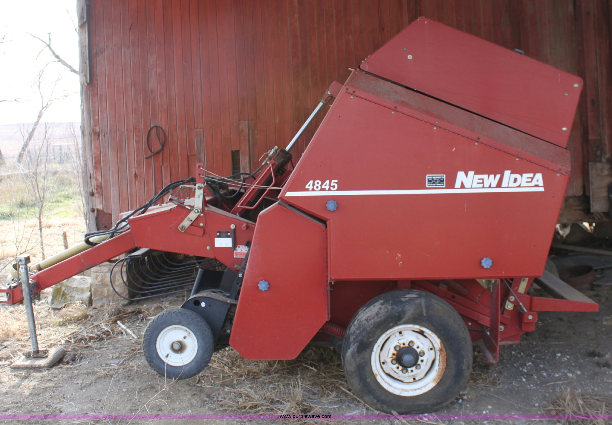 AGCO New Idea 4845 round baler in Cottonwood Falls, KS | Item B8719 ...